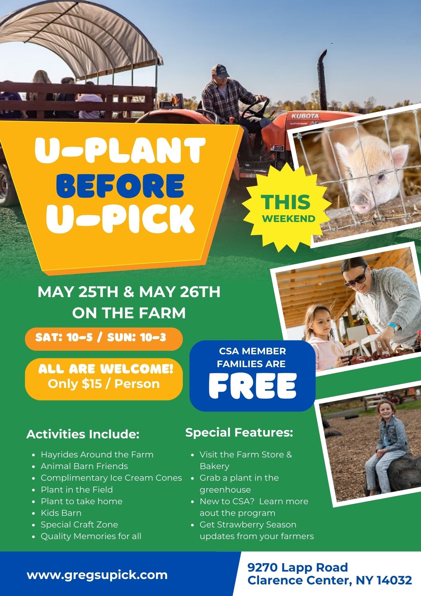 Home - Greg's U-Pick Farm